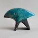 Ceramic Sculpture blue Raven , Raku Ceramic , Sculpture of Crows ...