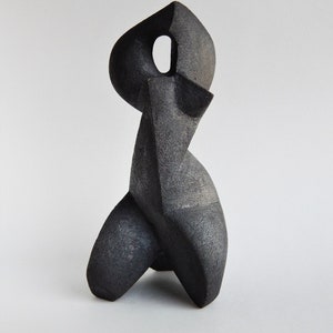 Ceramic Figurine, African Figure,sculpture for the Garden,ceramics Raku ...