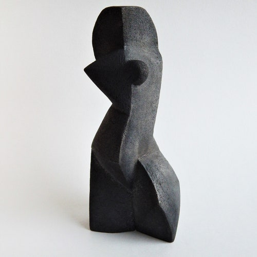 Ceramic Figurine African Figuresculpture for the - Etsy