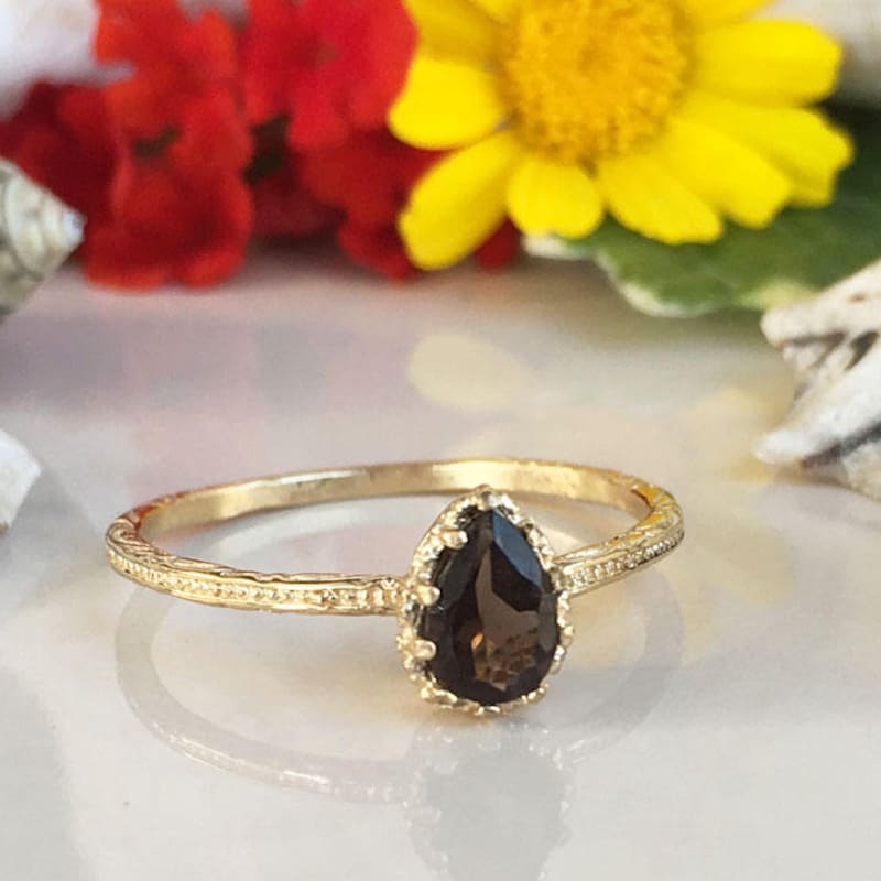 Brown Ring - Etsy