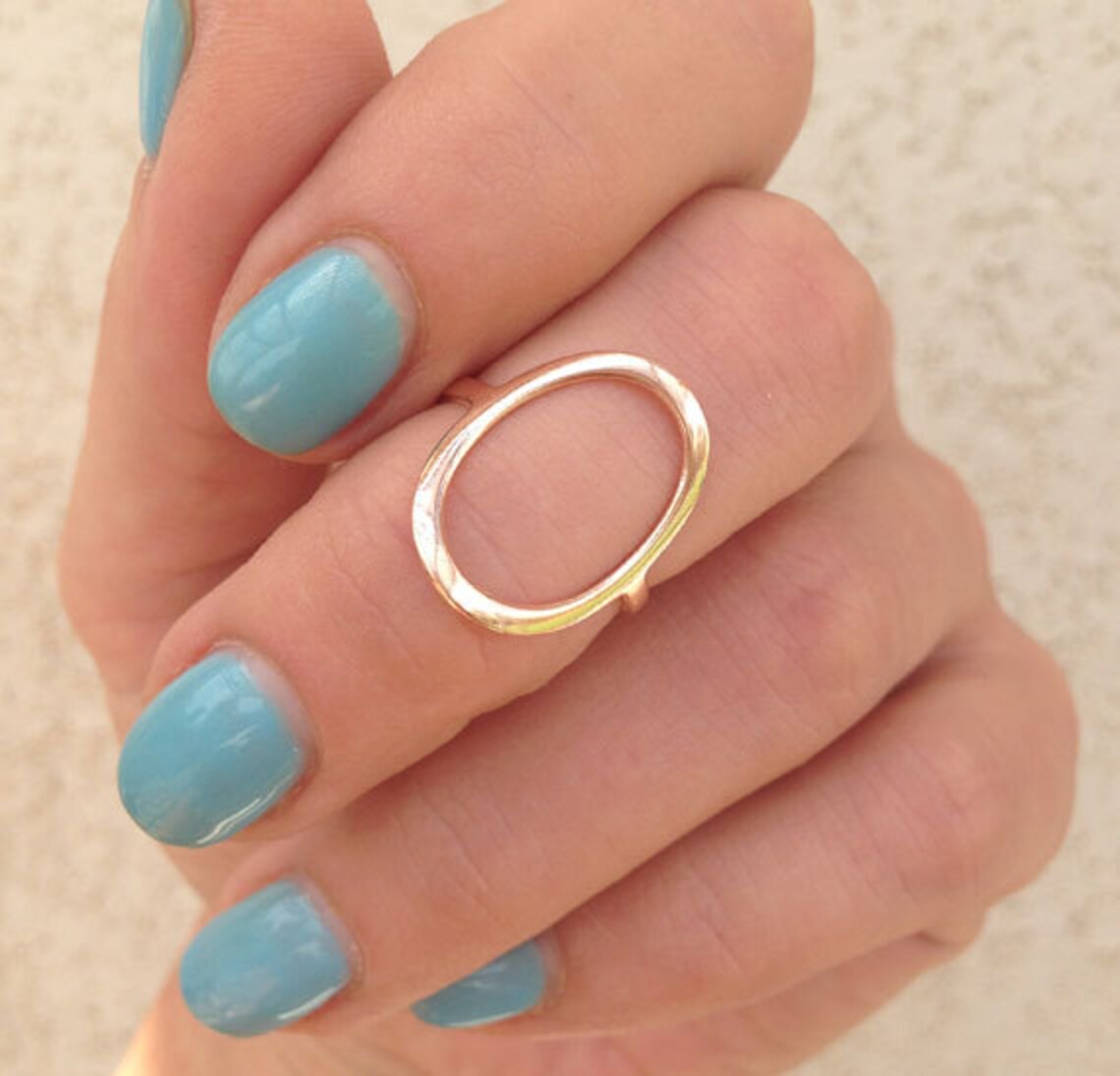 Gold Circle Ring Gold Ring Silver Circle Ring Eternity - Etsy