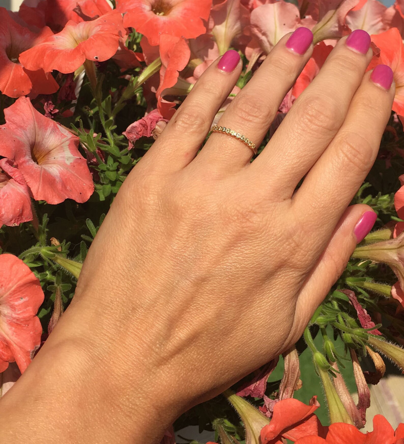 November Birthstone Jewelry Citrine Ring Delicate Ring - Etsy