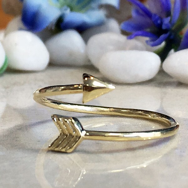 Arrow Ring - Etsy