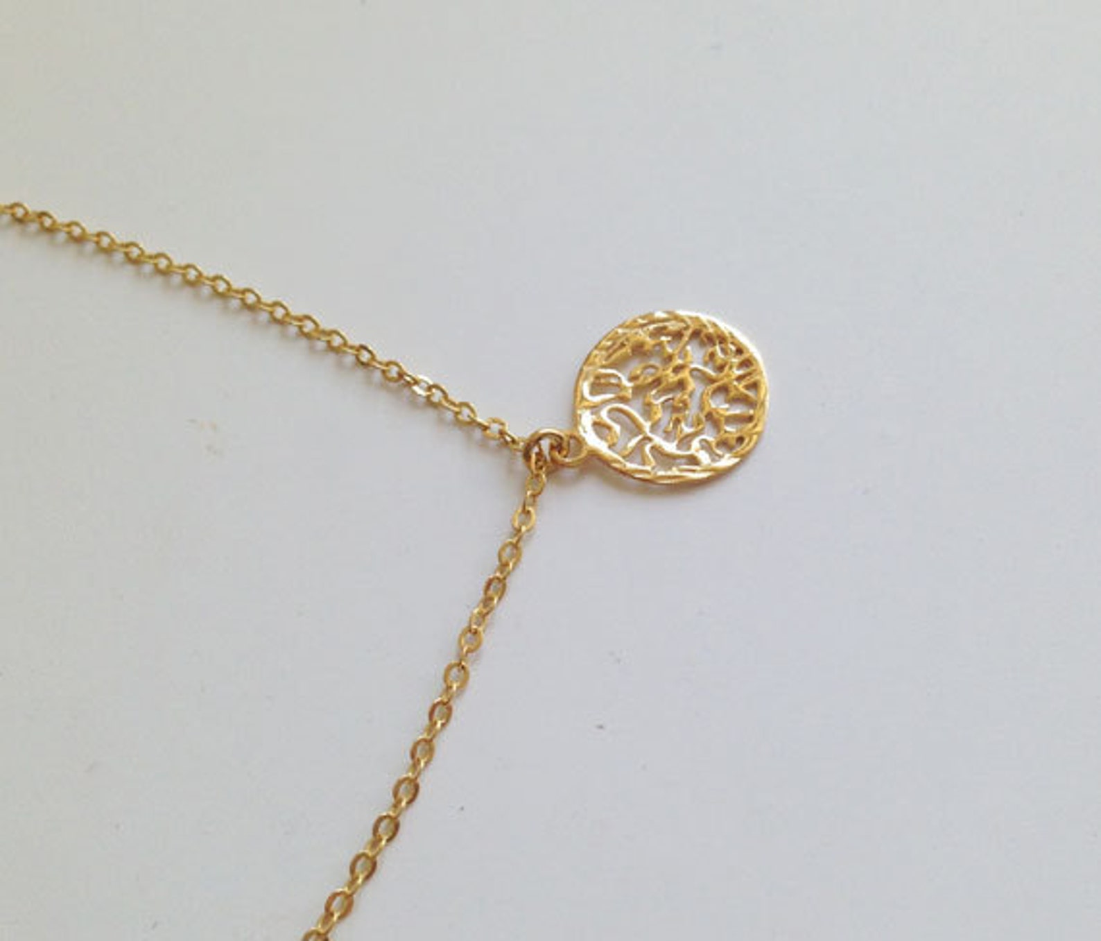 Shema Israel - Shema Israel Necklace - Gold Shema Israel - Chain ...