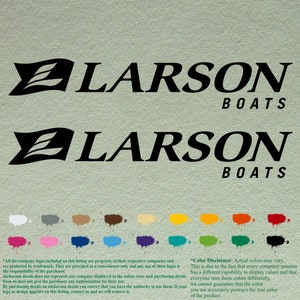 Larson Boat Decals - Etsy