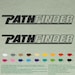 Pair Pathfinder Compatible Restoration Decals Vinyl Stickers Boat ...