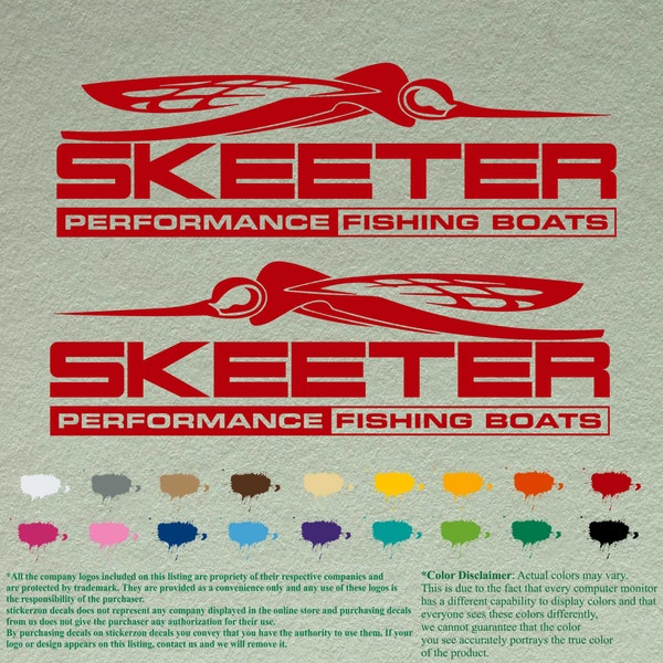 Skeeter Boat Decals - Etsy