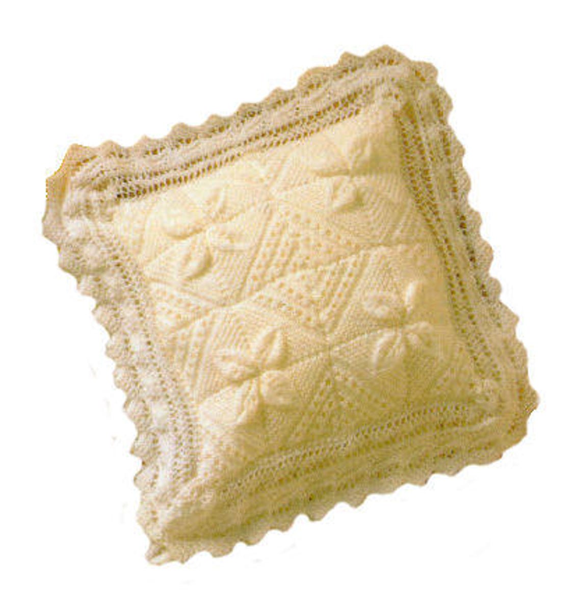 Knit Baby Blanket Pattern Baby Pillow Pattern Birth Gift - Etsy