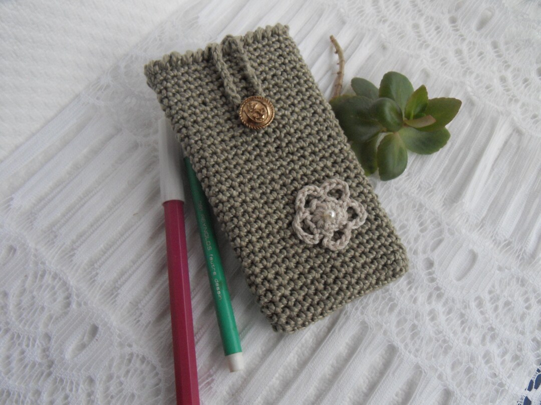 Cellphone Sleeve. Handmade Phone Case. iPhone 6, iPhone 5,LG G3 ...