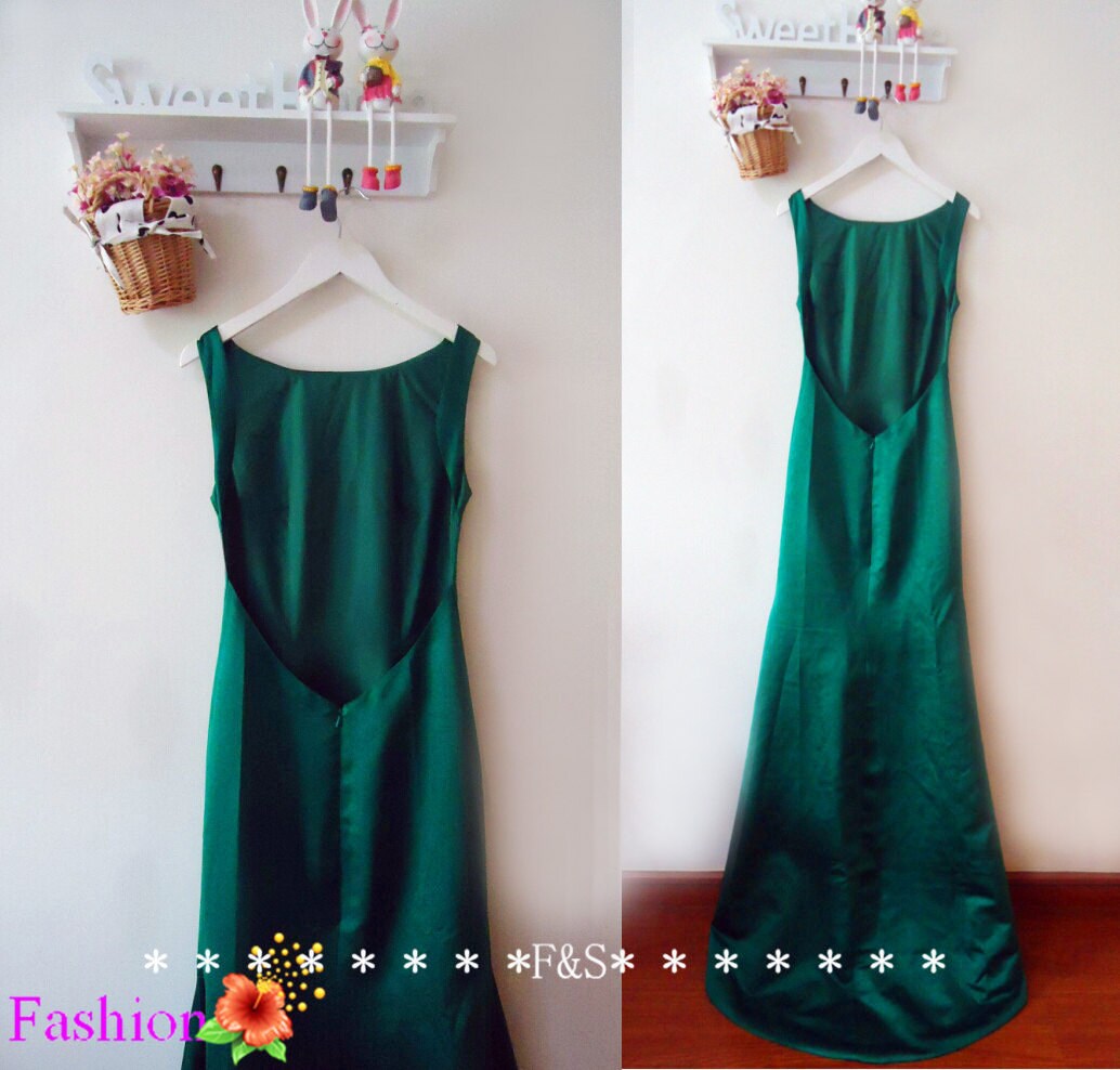 Open Back Prom Evening Dress Sexy Backless Wedding Gown | Etsy