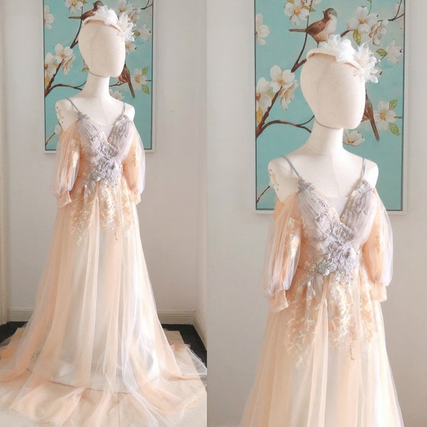 Champagne Tulle - Etsy