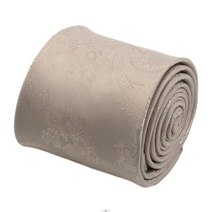 Biscotti Ties. Mens Tie Taupe. Beige Color Neckties for Men. Taupe ...