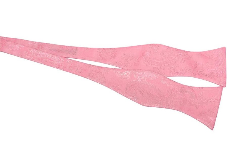 Hot Pink Paisley Ties. Mens Pink Silk Ties.standard Width.pink - Etsy