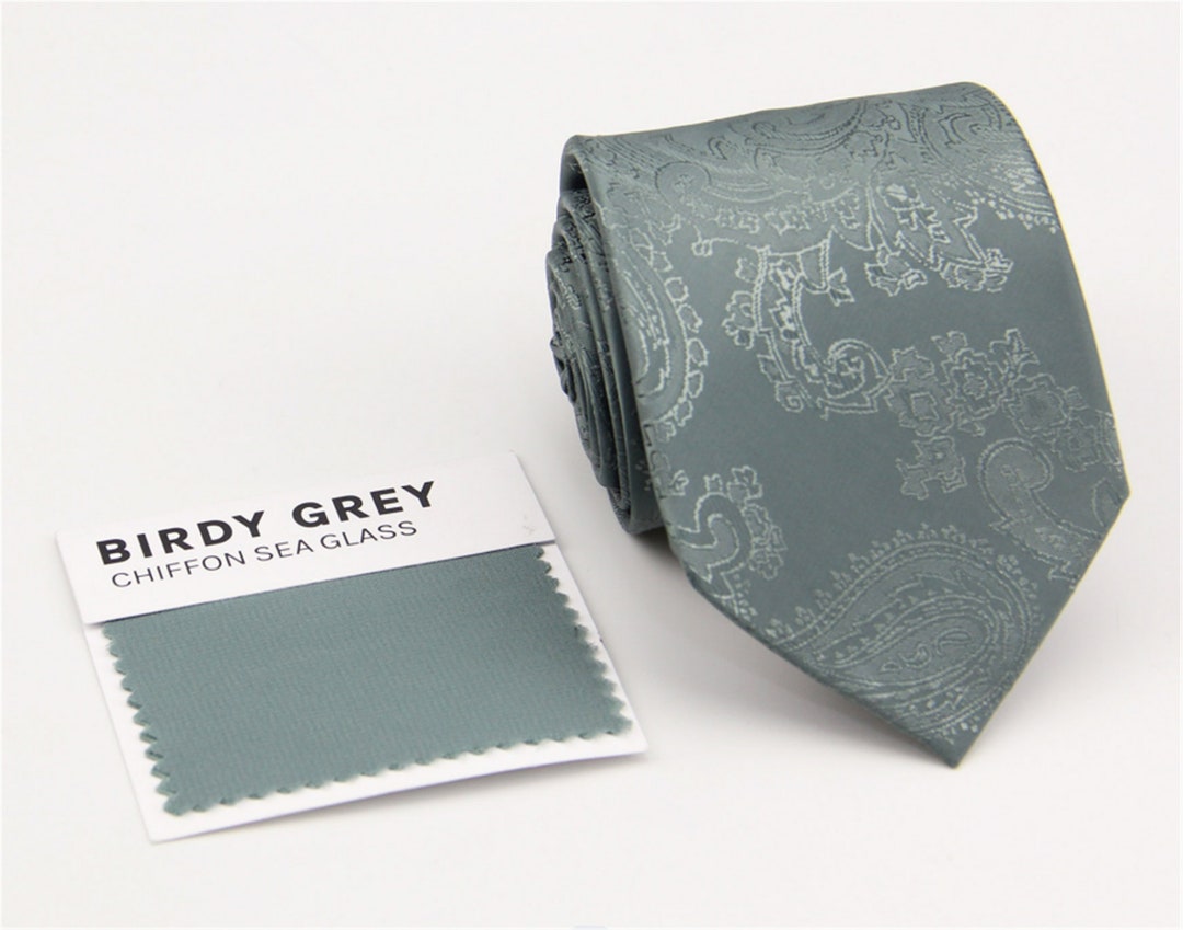 Sea Glass Ties. Sea Green Neckties for Men. Mens Tie Sea Glass, Sea ...