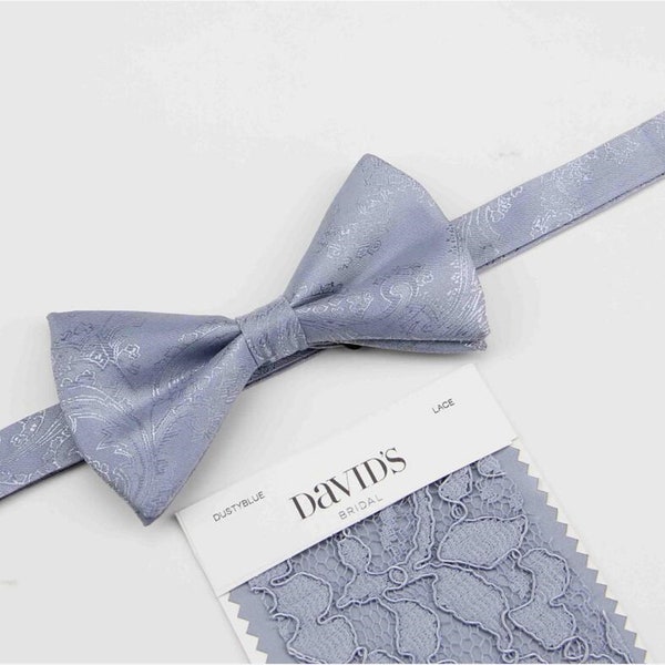 Silk Dusty Blue Tie - Etsy