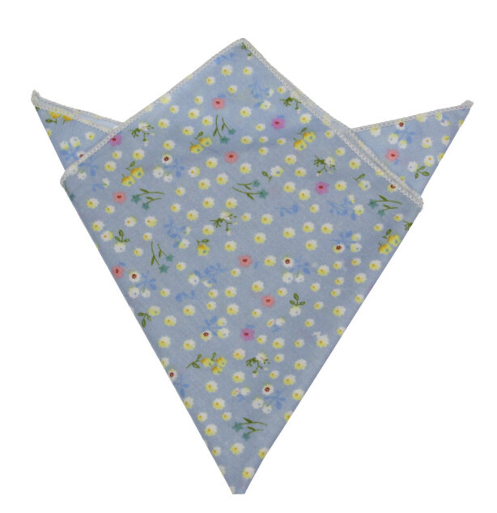 Pocket Square With Flower Print Pattern.cotton - Etsy