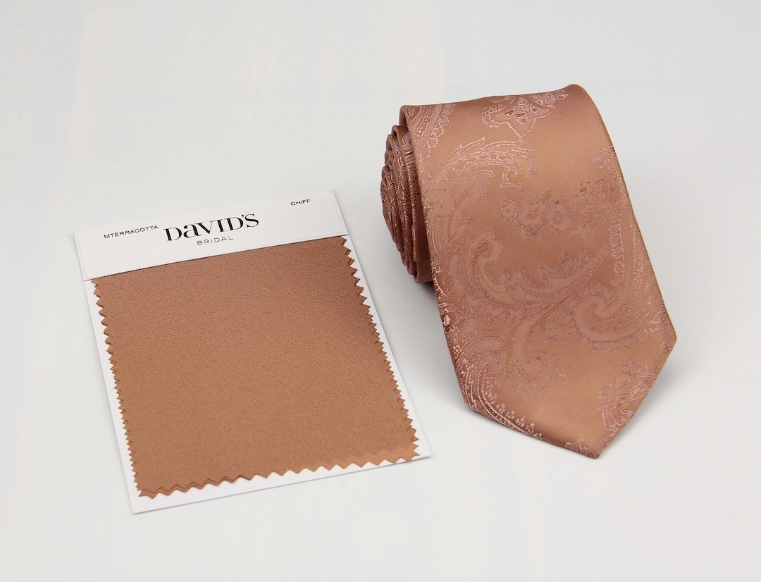 Terracotta Ties. Mens Tie Terracotta. Terracotta Neckties for Men ...