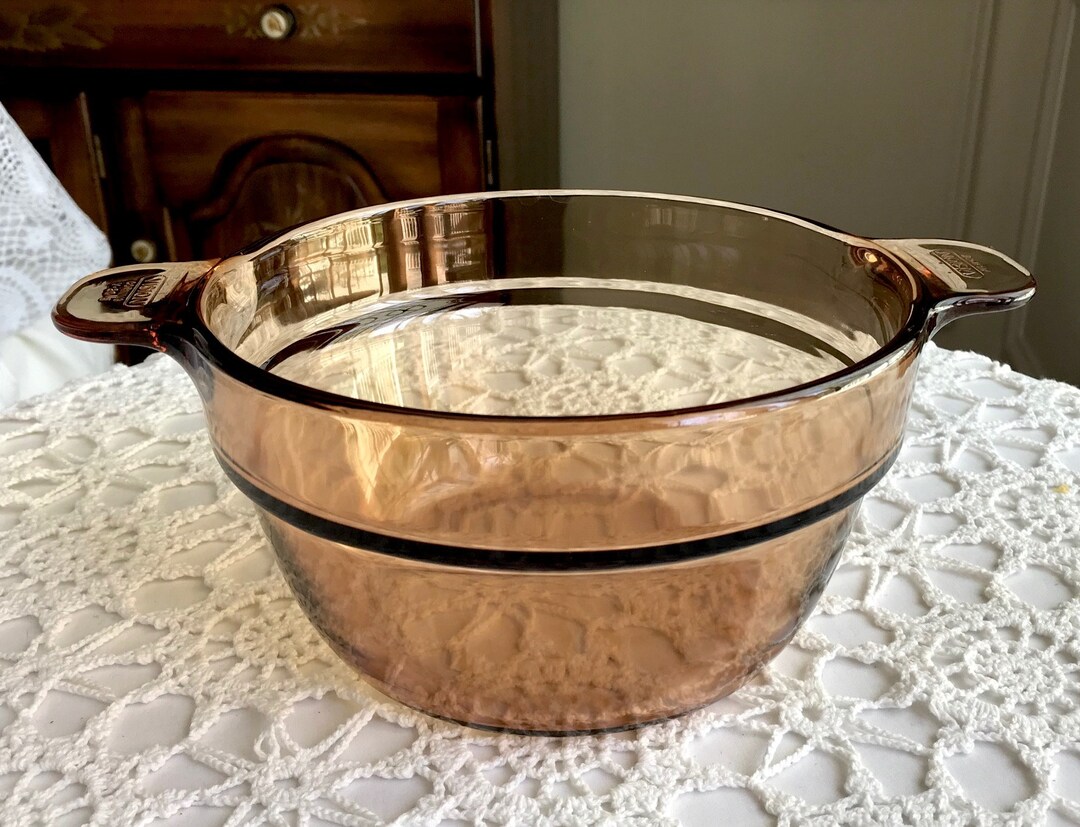 Pyrex Amber Brown Vision Double Boiler Insert V 20 B for 1.5 Liter Pot ...