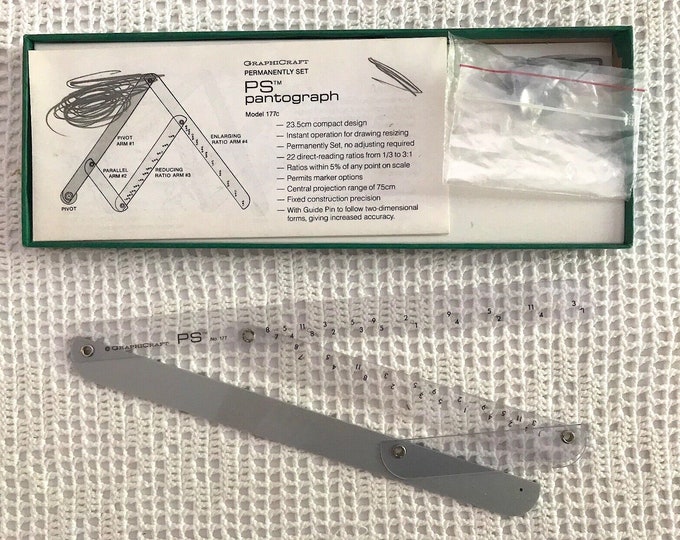 Vintage Graphicraft Pantograph Model 177C Original Box & Instructions ...