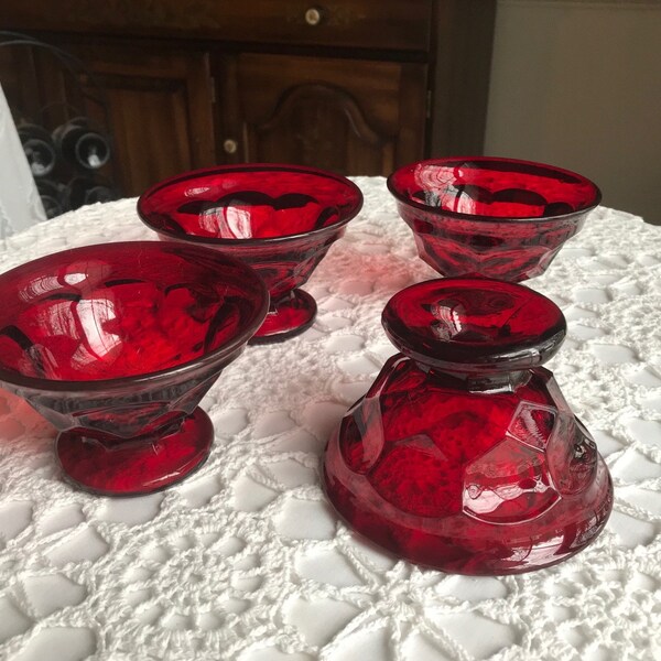 Viking Glass Ruby - Etsy