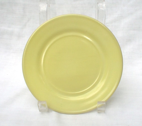 Hazel Atlas Child's Children's Yellow Plates From | Etsy