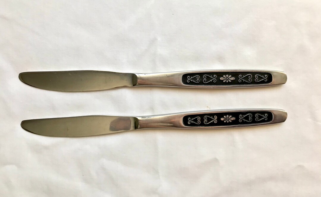 Riviera RIF 25 Japan Stainless Steel Dinner Knives Set of Two Sets of ...