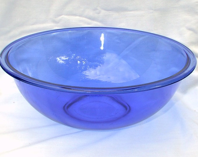 Pyrex Blue Kitchen Mixing Nesting Bowl 4 Quart 3.8 Liter Glass - Etsy