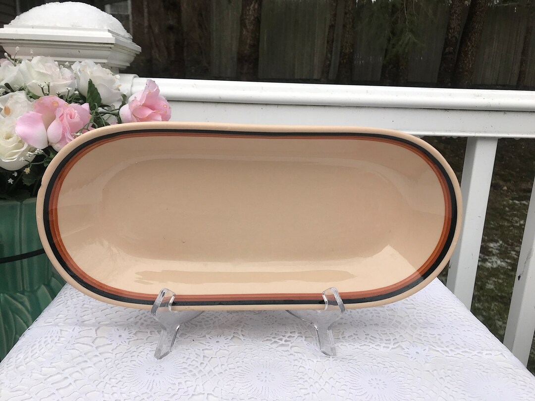 Vintage Shenango China Inca Ware Serving Tray Bowl Celery Restaurant ...