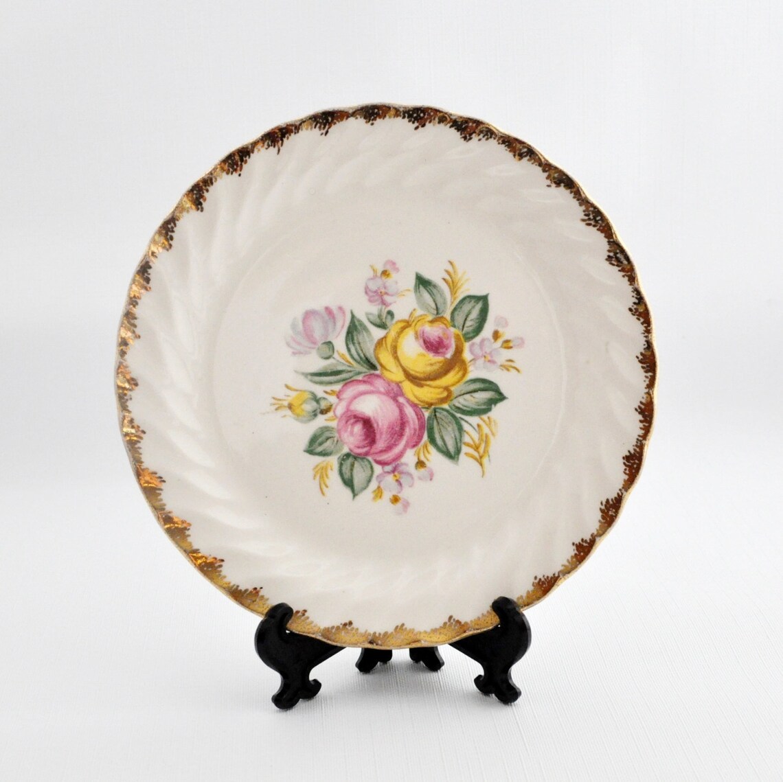 SET OF SIX Quban Royal China 6 1/4 White Plates Dessert - Etsy