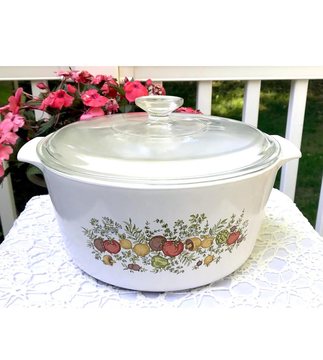 Corning Ware Pyrex Spice of Life Range Topper Rangetopper Stove Top ...