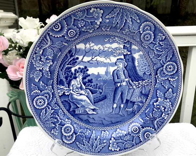 Spode Woodman the Blue Room Collection 10 1/2" Dinner Display Wall ...