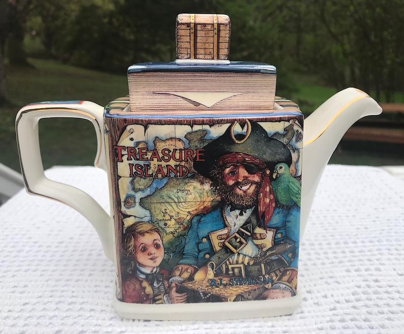 Sadler Treasure Island Teapot Story Book Series 4902 Twenty Ounces - Etsy