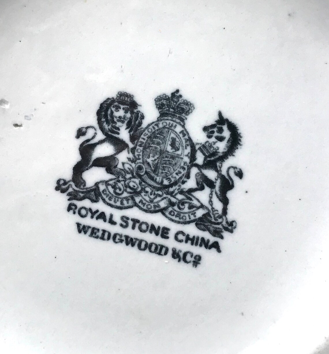 Vintage Wedgwood Large Ironstone Wash Pitcher Royal Stone - Etsy