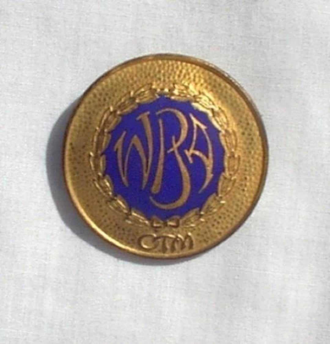 Knights of the Maccabees Women's Benefit Association WBA Badge Pin Late ...