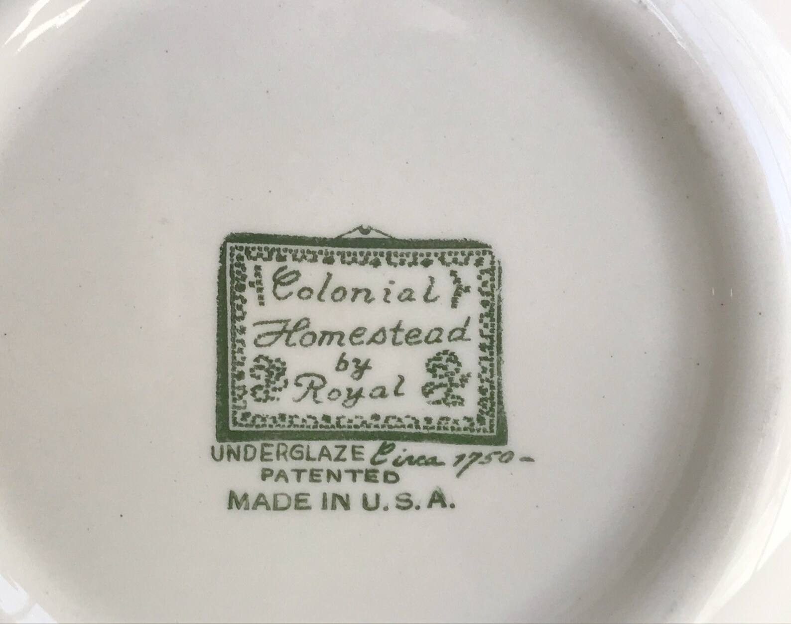 SET OF TWO Royal China Colonial Homestead 8 1/4 Inch Rimmed Soup Bowls ...