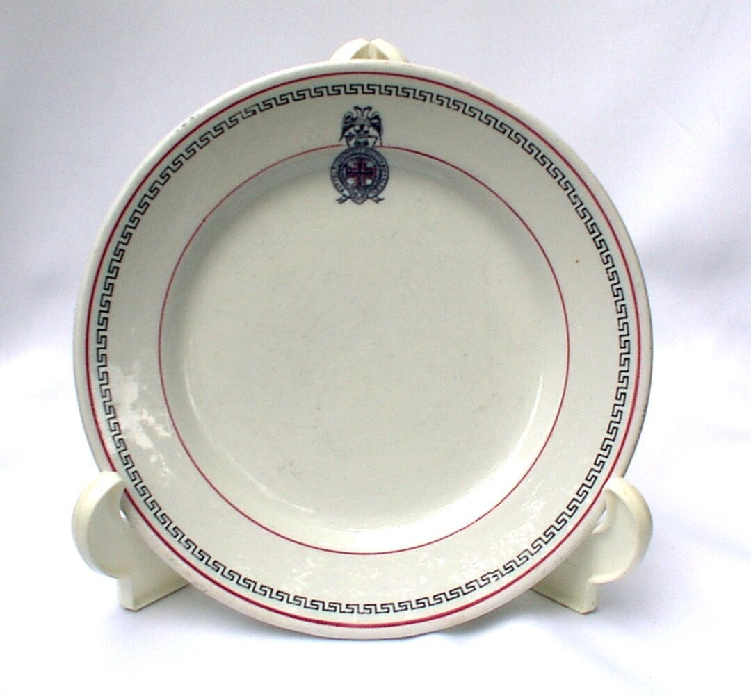Freemasons Free Masons Buffalo New York Consistory Valley 8" Plate ...