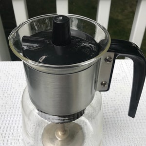 Vintage Cory 8 Cup Glass Coffee Percolator Pot Stove Top - Etsy