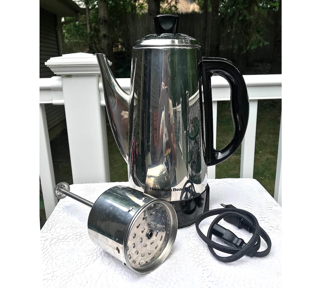 Hamilton Beach Electric Coffee Percolator 12 Cup Model 40616 - Etsy ...