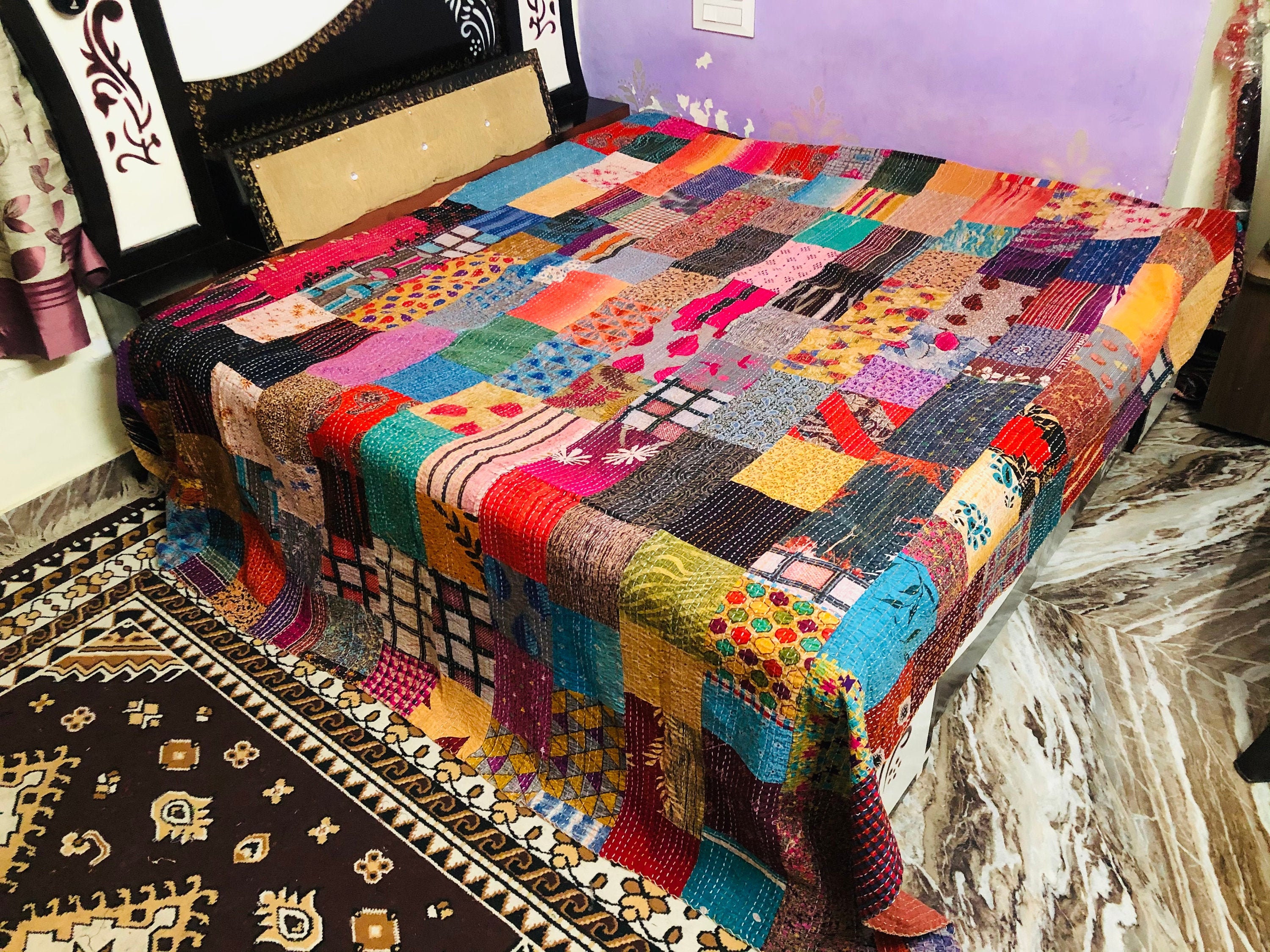 Bed Sheet Design Patchwork