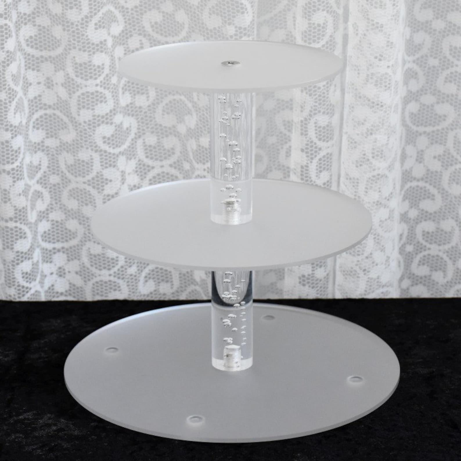 Acrylic Cupcake Stand Display Tower Dessert Tower 3 Tier | Etsy