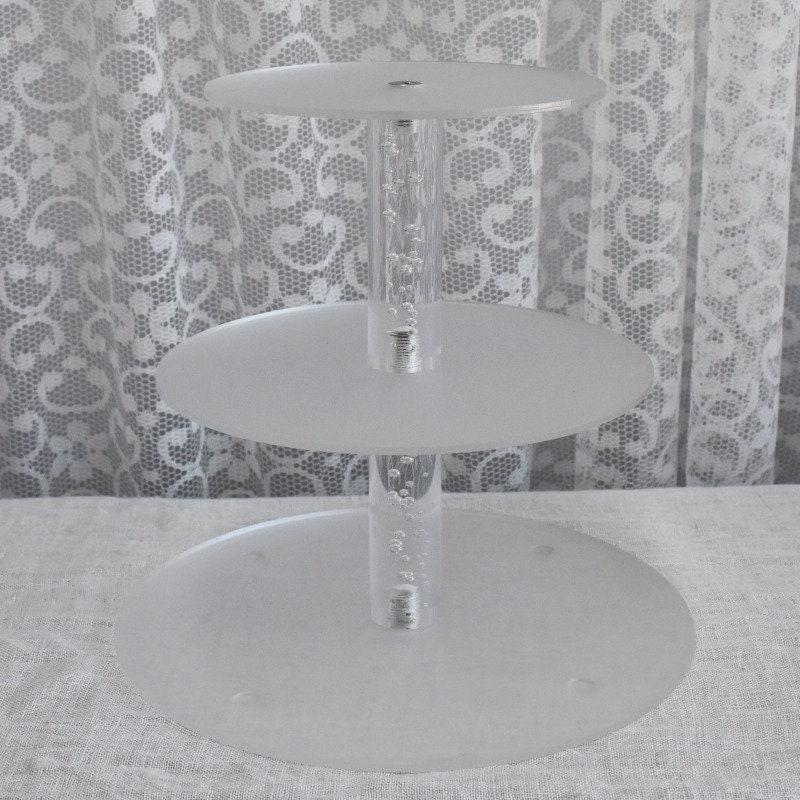 Acrylic Cupcake Stand Display Tower Dessert Tower 3 Tier | Etsy