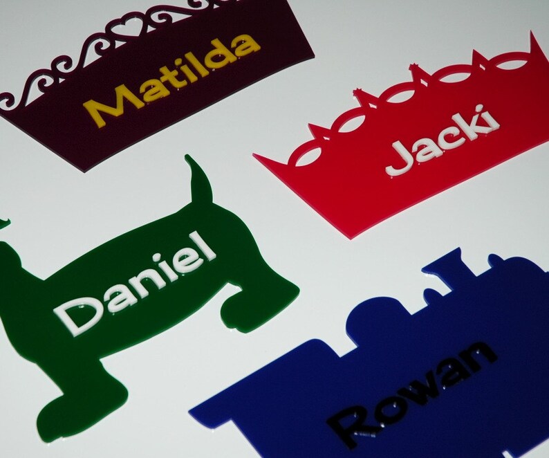 Personalised Kids Door Sign Race Car Door Sign Coloured - Etsy