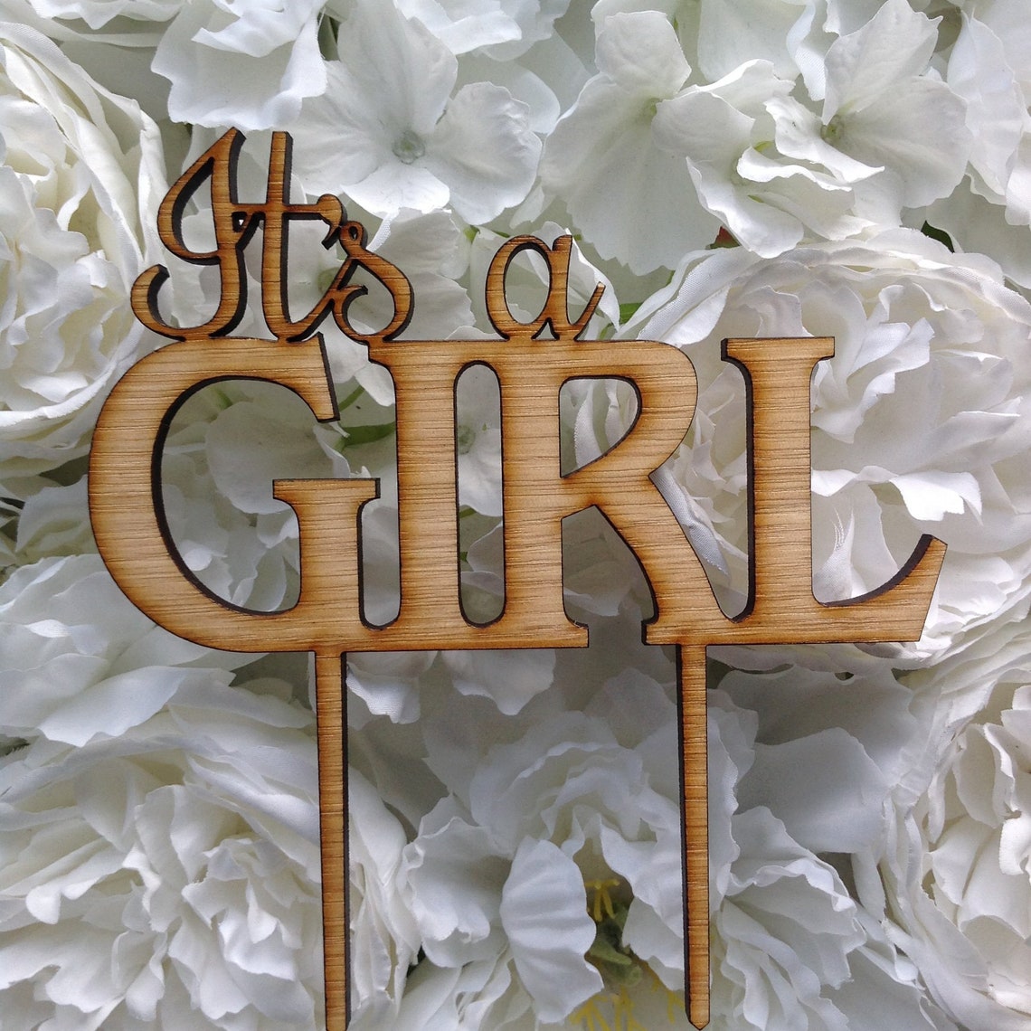 Its a Girl Cake Topper / Baby Shower Topper Girl / Baby Girl | Etsy