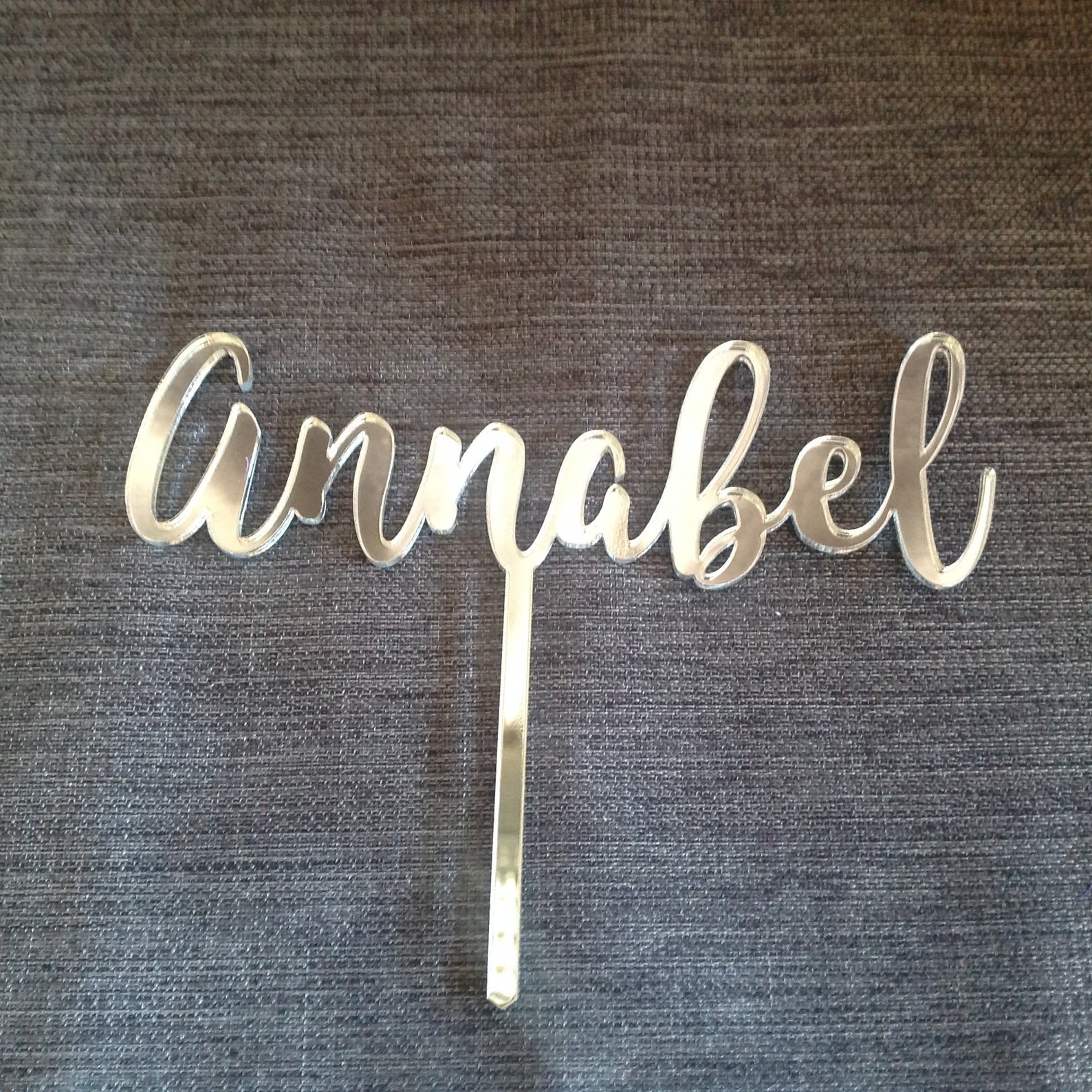 Personalised Custom Cake Topper Single Name / Single Word Cake - Etsy