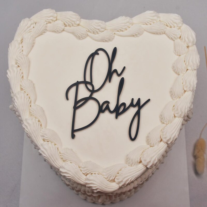 Word Cake Topper - Etsy Australia