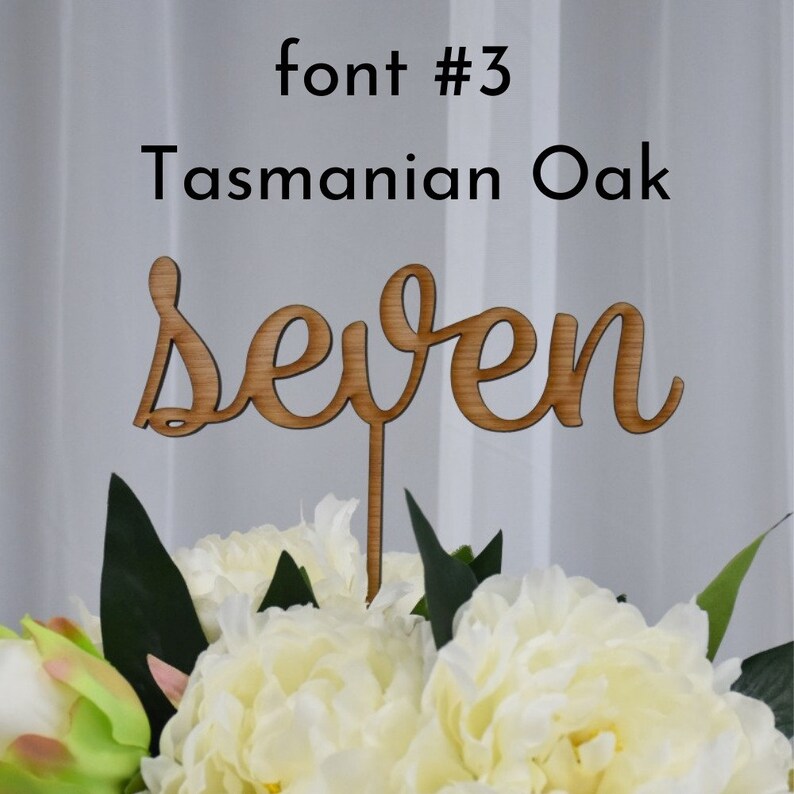 Timber Table Numbers Wooden Table Numbers Wedding Table - Etsy