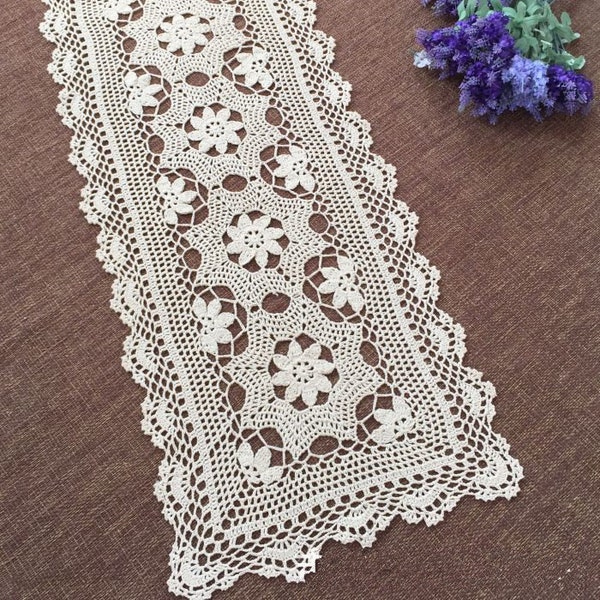 Lace Table Runner - Etsy