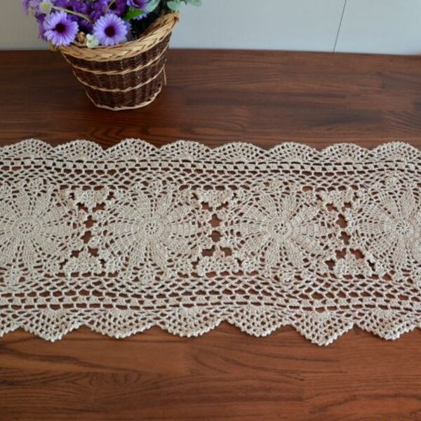 Lace Table Runner - Etsy