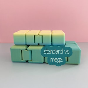 Large Infinity Cube - Oversized Weighted Fidget Megacube - Etsy