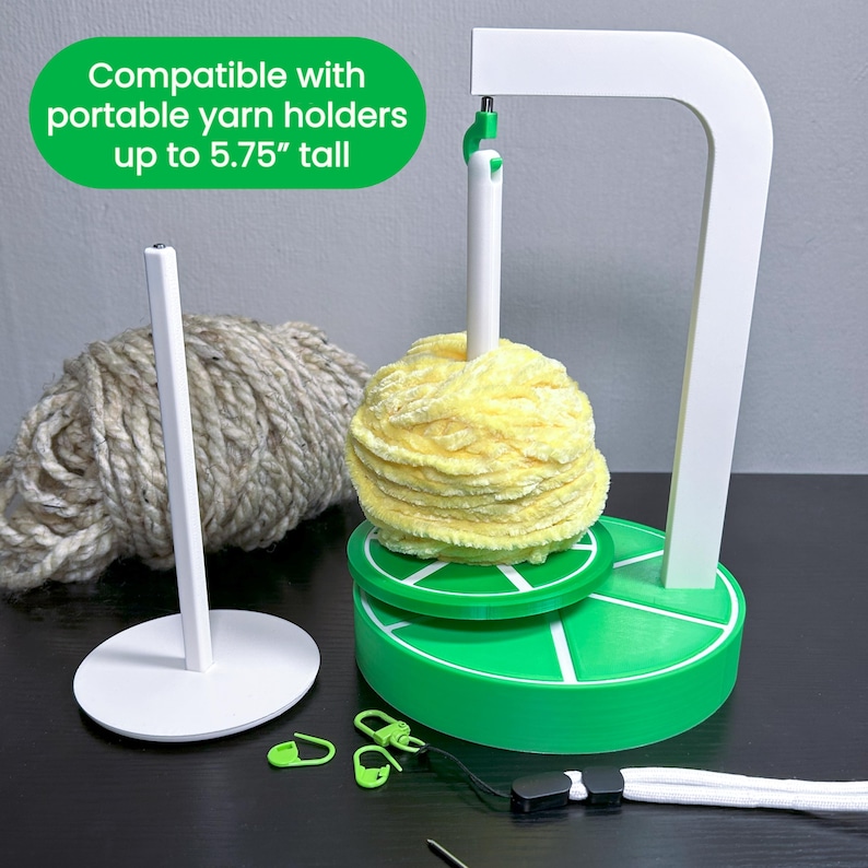 Floating Yarn Holder Set - 3D Printed 2-in-1 Crafting Duo for Home and ...